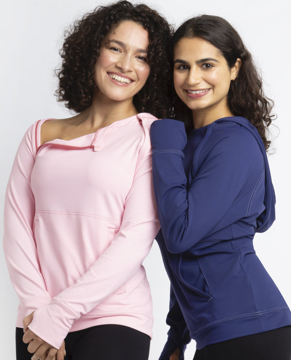 All About The Chest Port Access Hoodie - Care+Wear