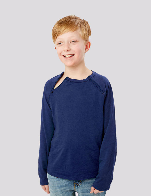 Kid's & Pediatric Chemo Chest Port Access Shirt | Care+Wear